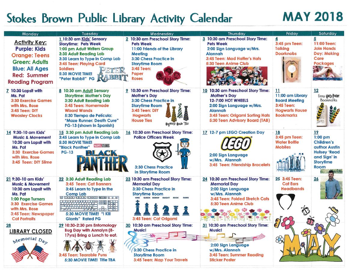 Stokes Brown Public Library: Home Page