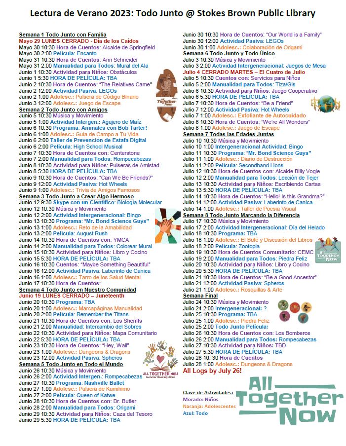 Stokes Brown Public Library: Home Page