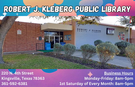 Robert J. Kleberg Public Library: Home Page