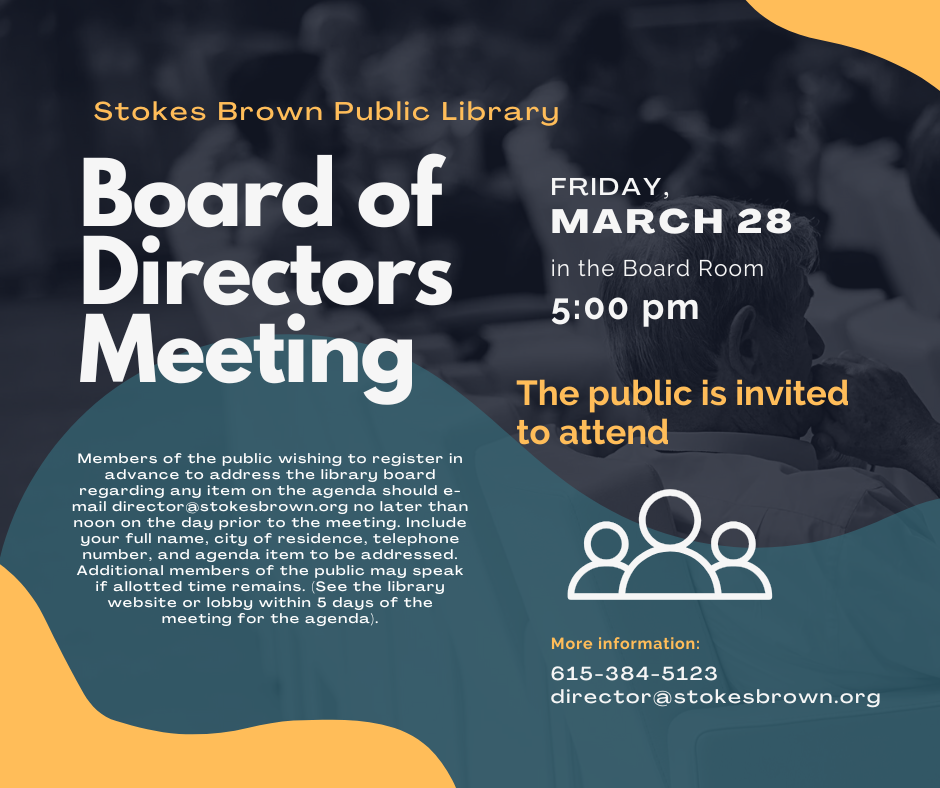 Stokes Brown Public Library: Home Page