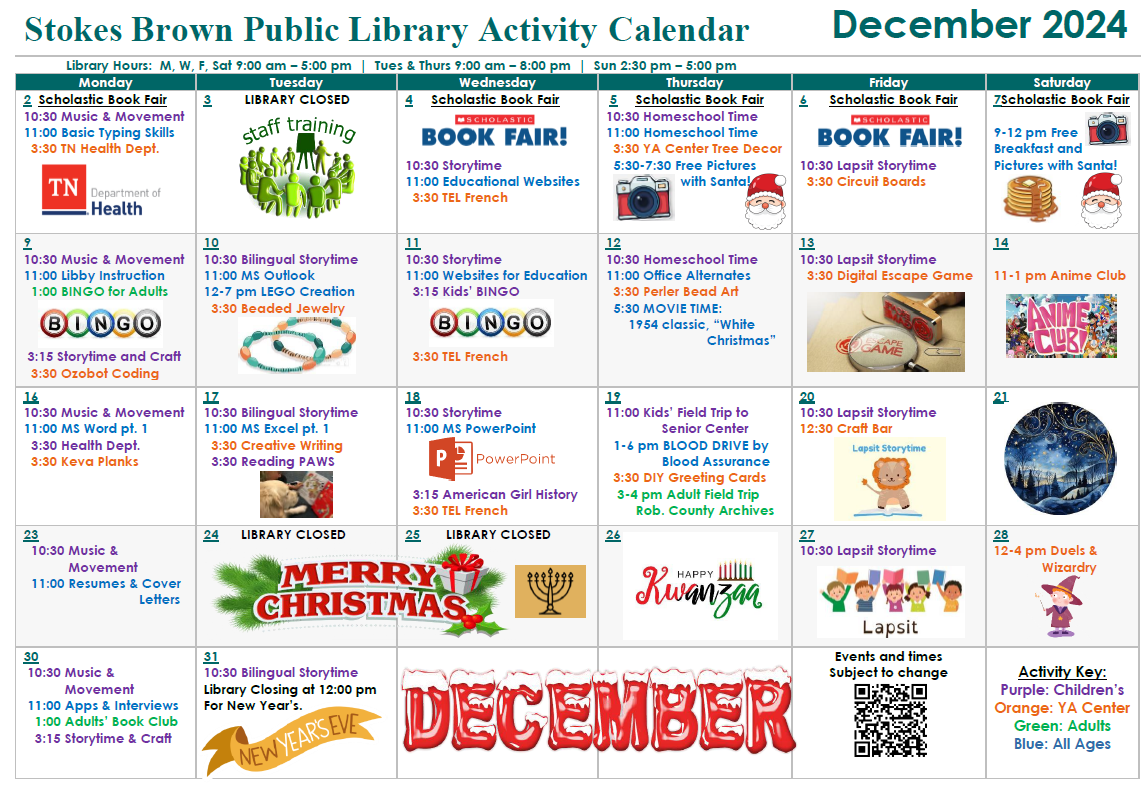 Stokes Brown Public Library: Home Page