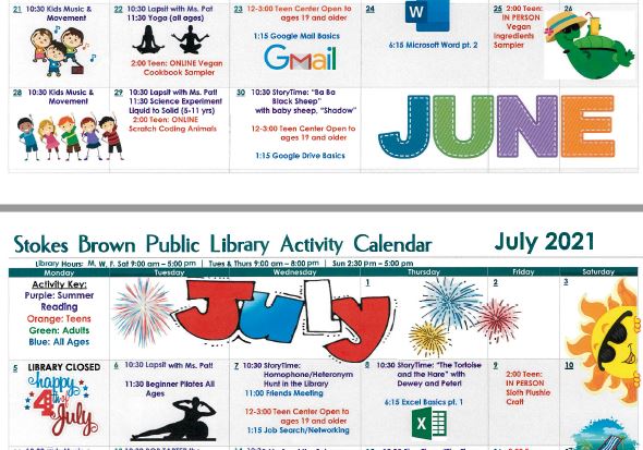 Stokes Brown Public Library: Home Page