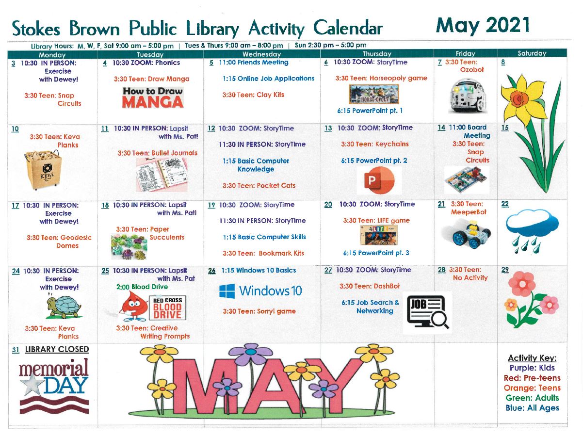 Stokes Brown Public Library: Home Page