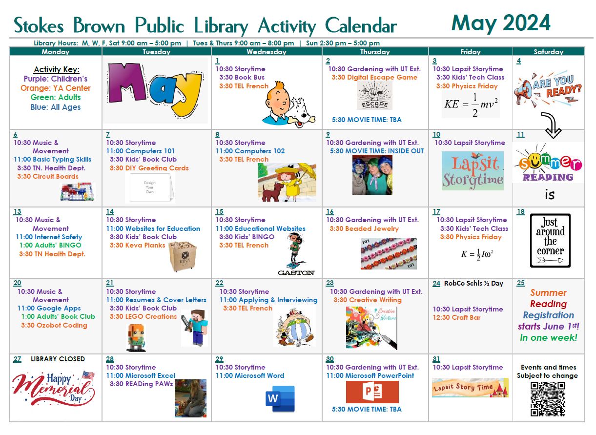 Stokes Brown Public Library: Home Page